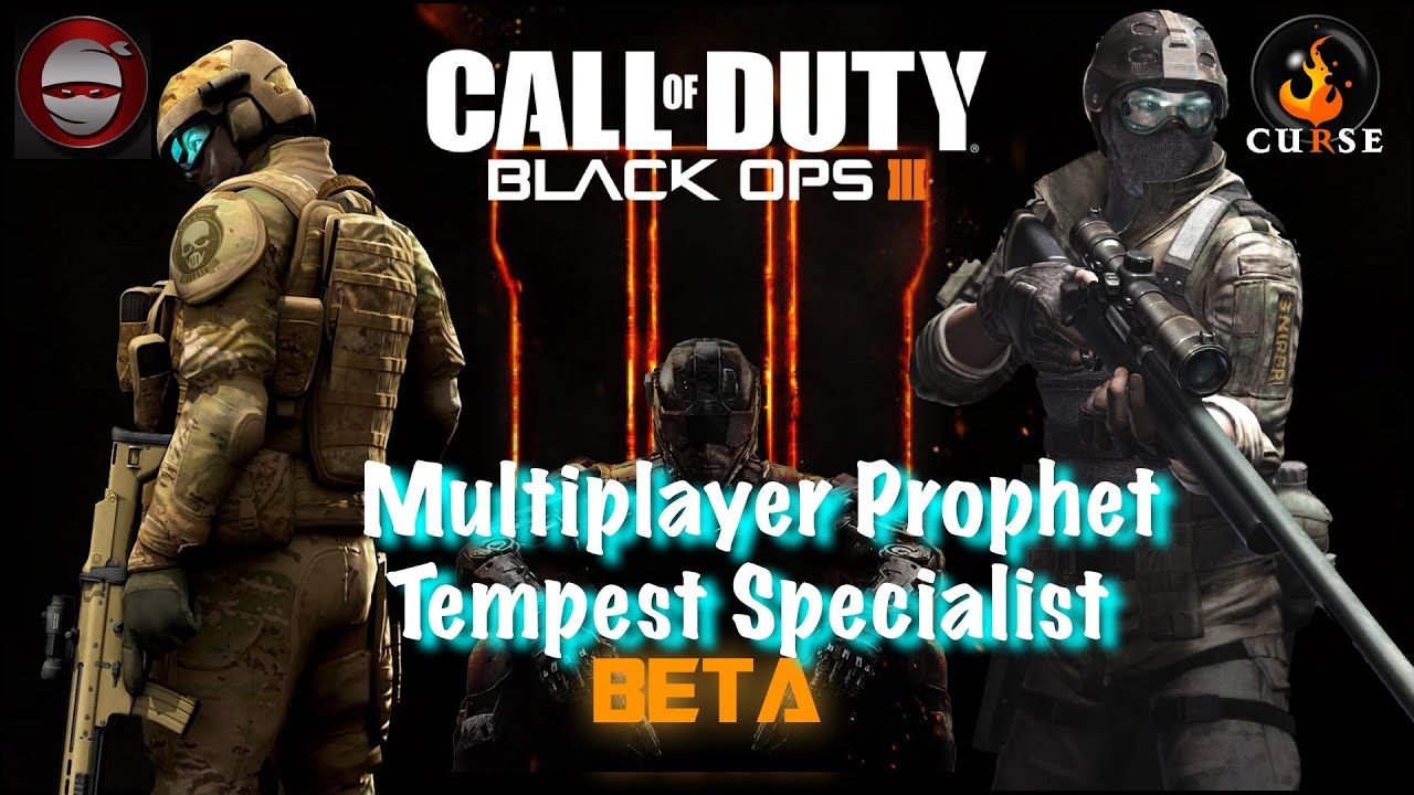 Call of Duty Black Ops 3 Prophet Tempest Specialist Multiplayer - YouTube