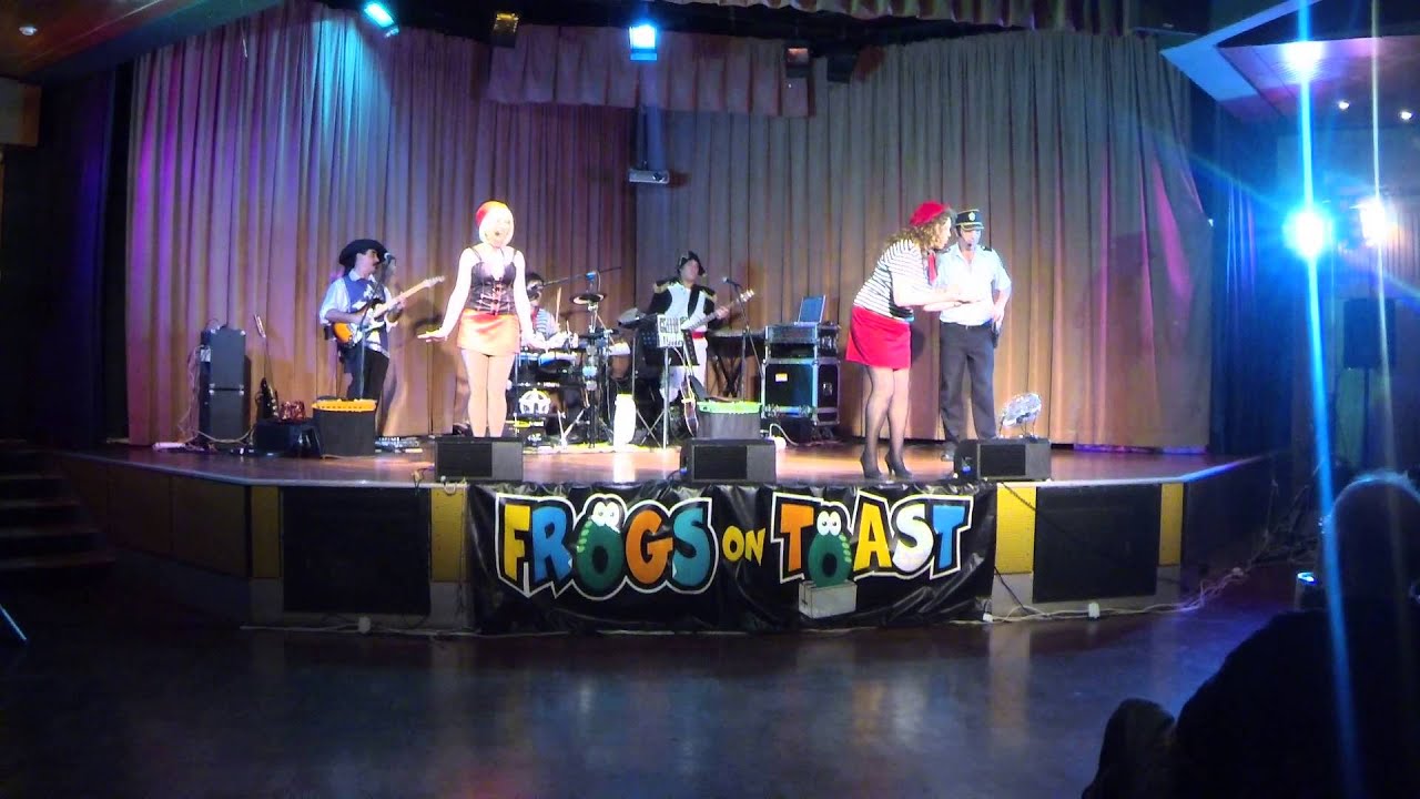 frogs on toast, the last gig, part 1 - YouTube