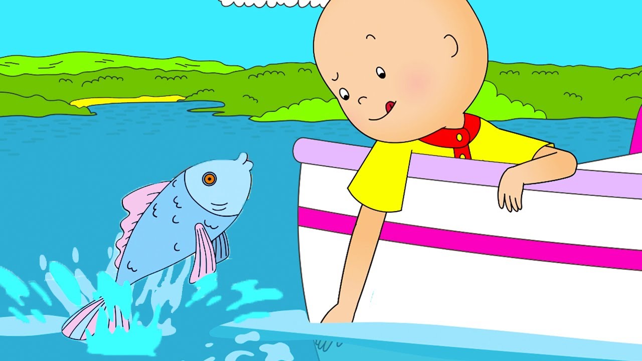Caillou auf Deutsch neue Folgen ★ Caillou und der Baby Hai COMPILATION ...