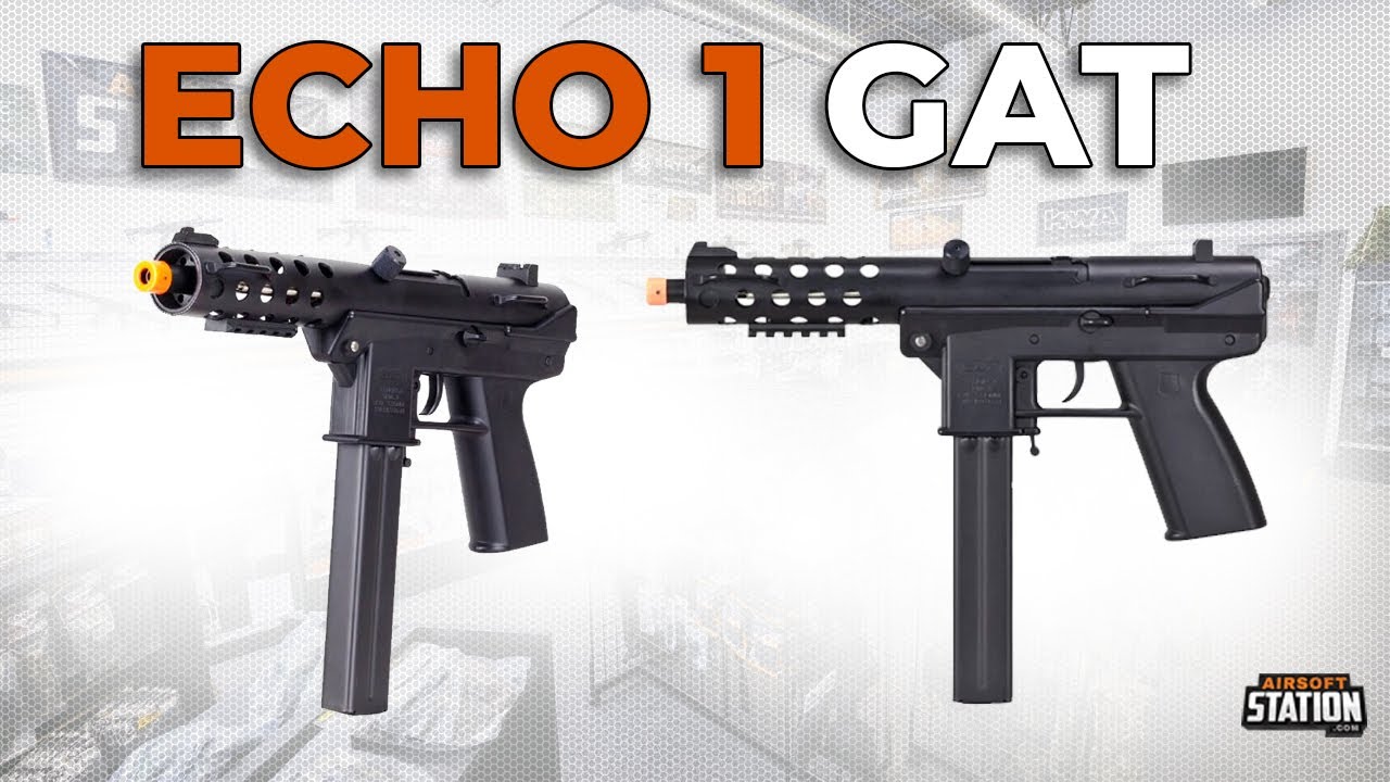 Echo 1 GAT AEG Airsoft Gun Overview - YouTube