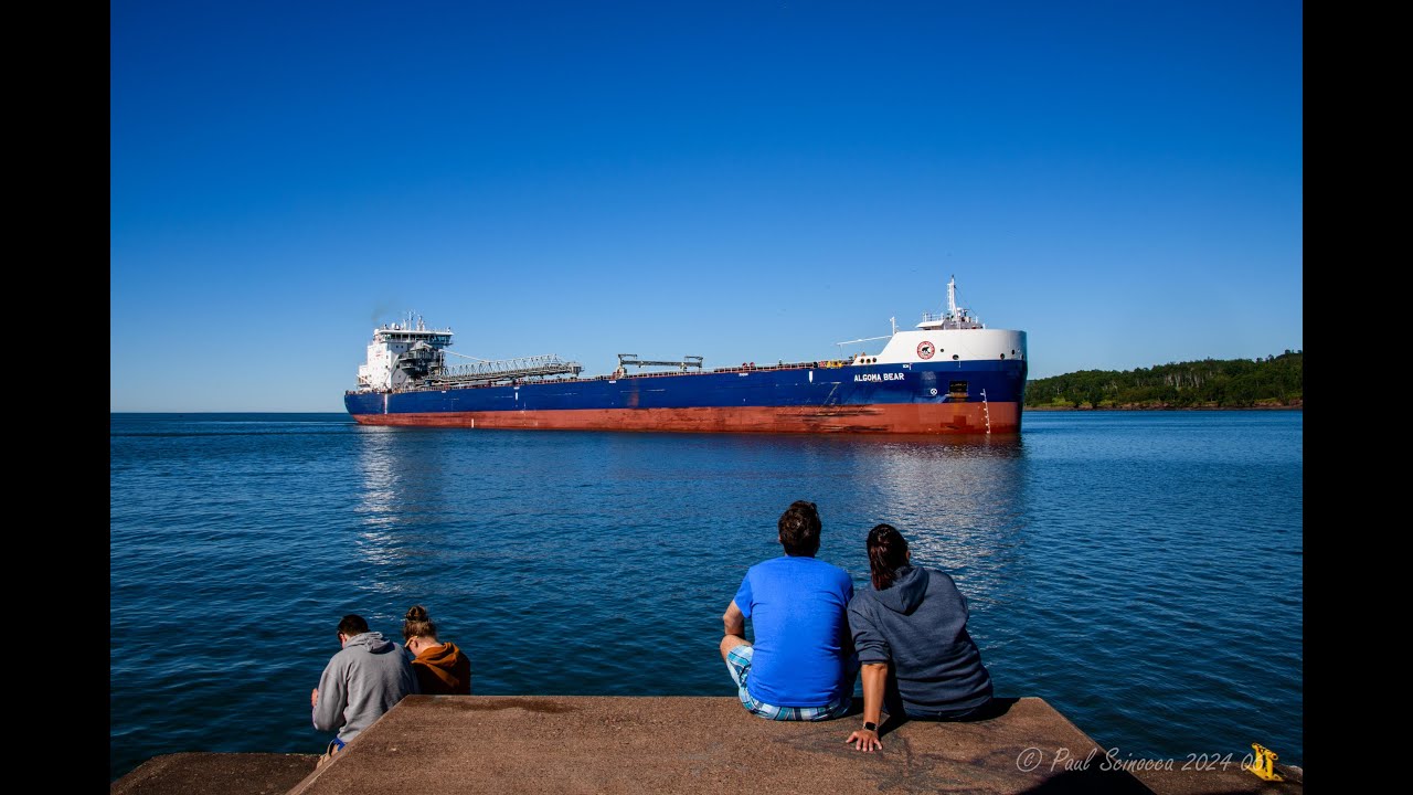 Here Comes the Bear! Algoma's newest Ship, The Algoma Bear! Watch and ...