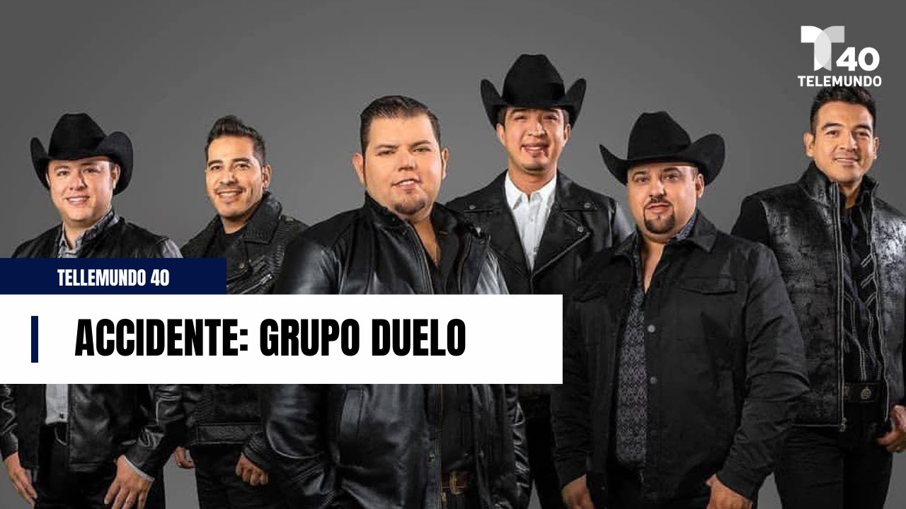 Integrantes del grupo Duelo sufren accidente tras presentación - YouTube