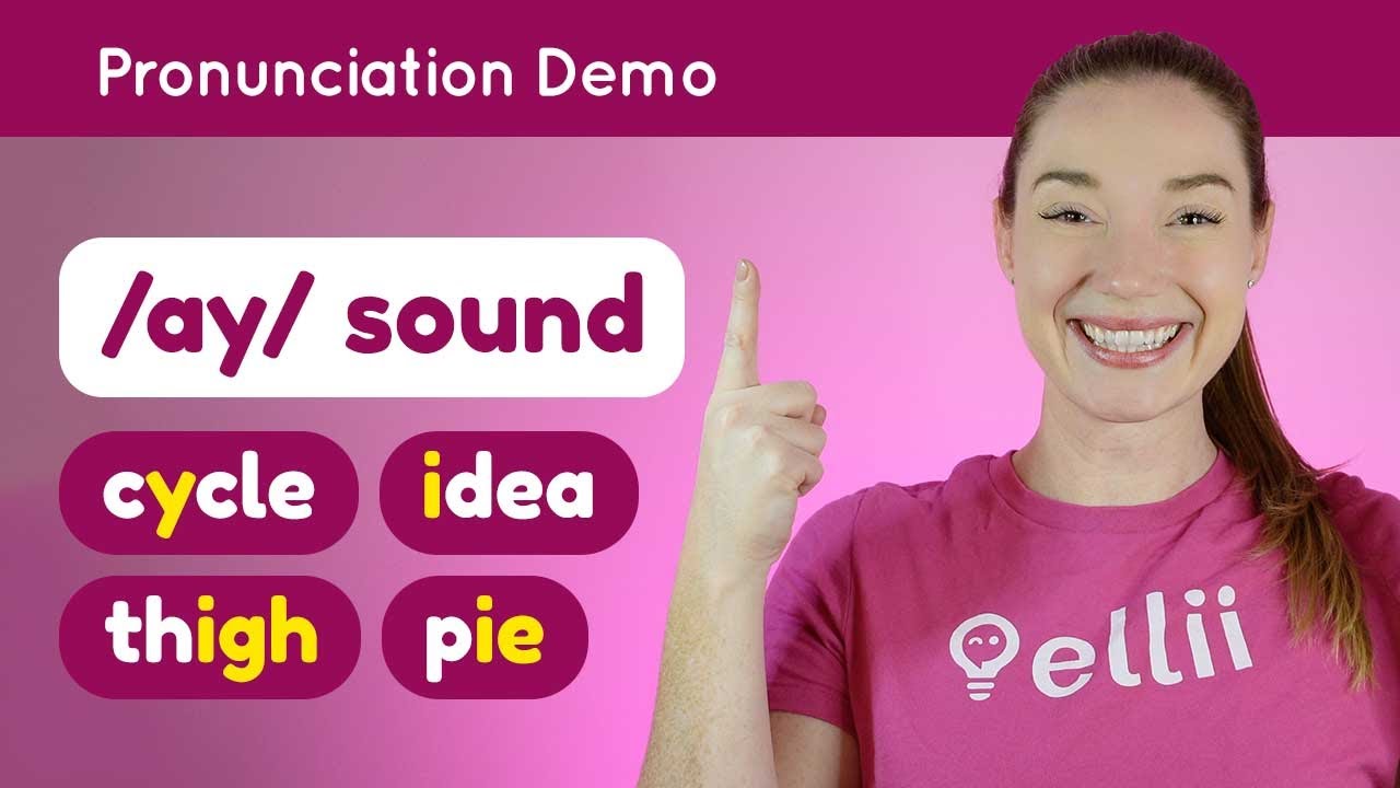 Pronouncing /ɑy/ – English Pronunciation Lesson (Part 1) - YouTube