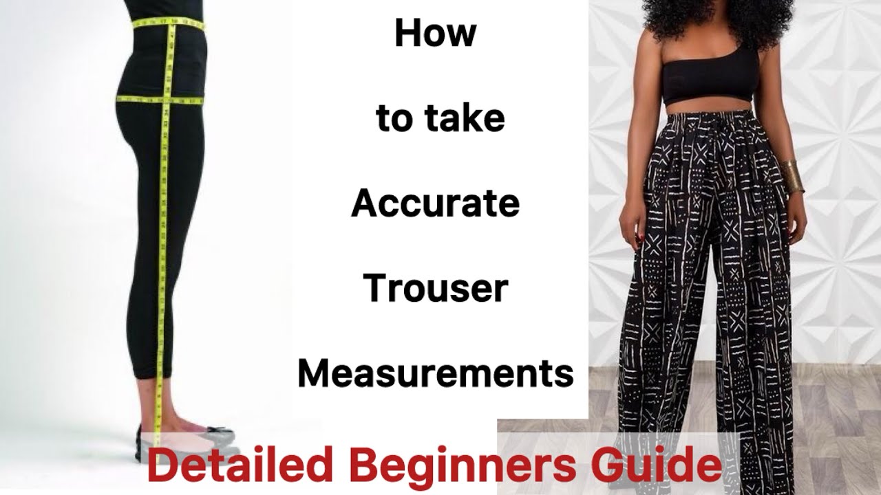 How To Measure Your Trousers Accurately (Tips and Tricks) - YouTube