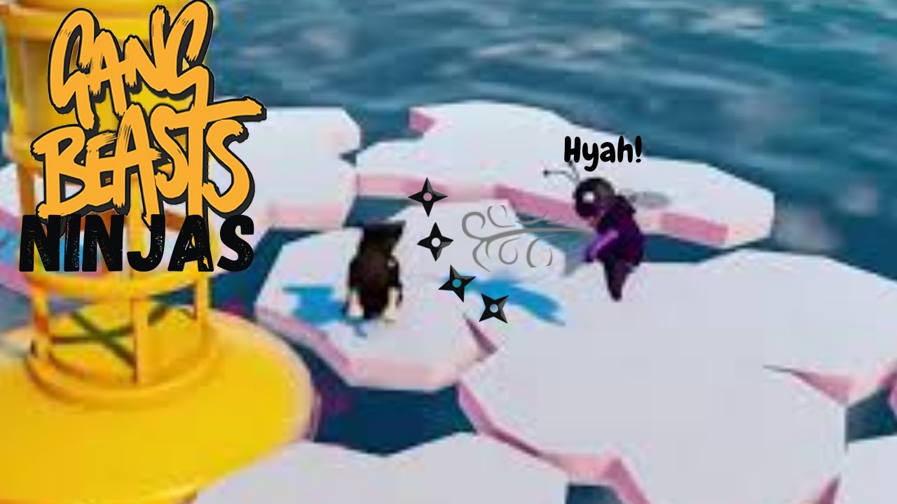 Ninja's Showdown! | Gang Beasts Live Stream - YouTube
