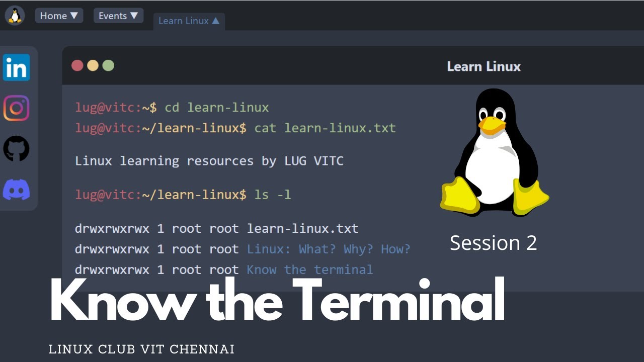 Know the Linux Terminal: Session 2 - YouTube