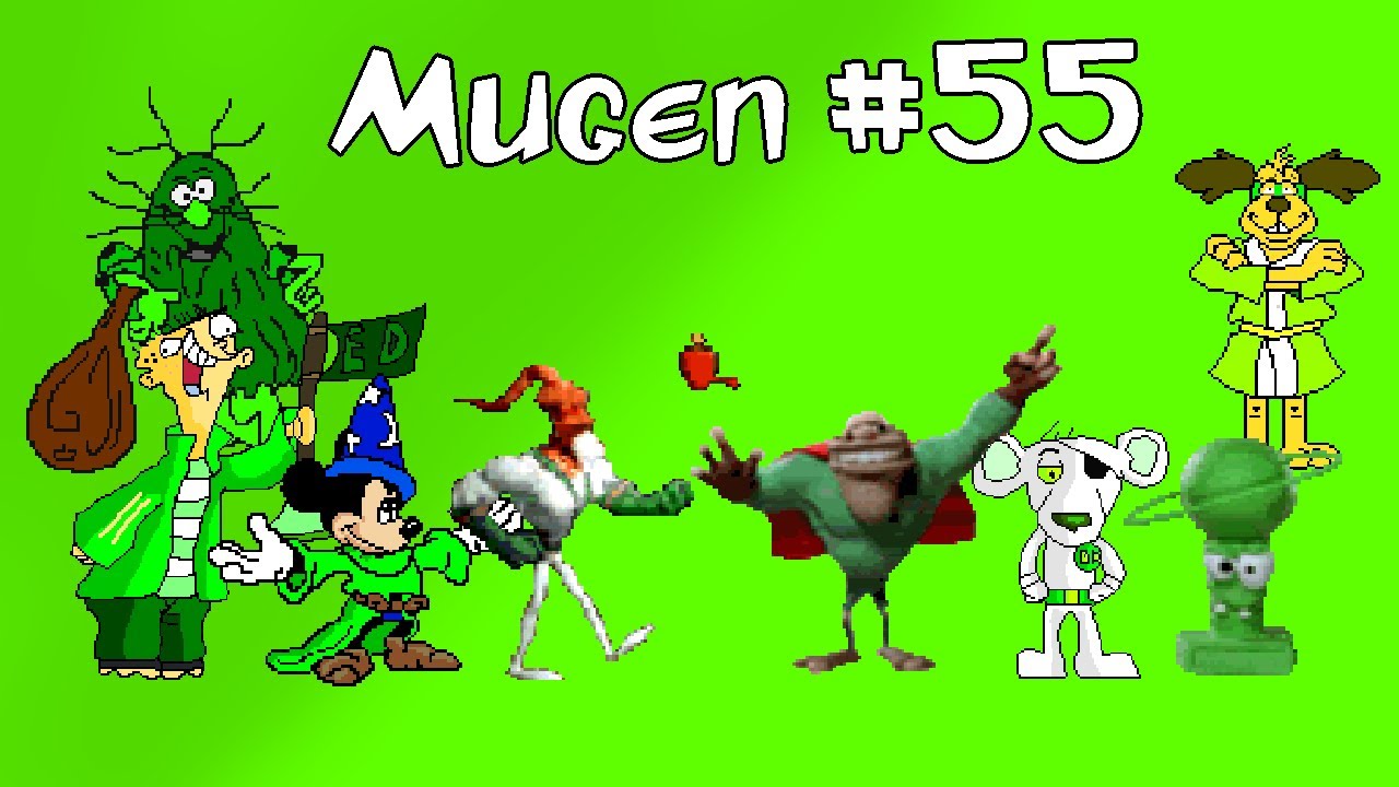 Mugen #55: Team Earthworm Jim vs Team Boogerman (Happy St Patrick's Day ...