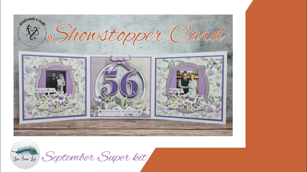 Anniversary showstopper card | September Super Kit ~ Indigoletta 2024 ...