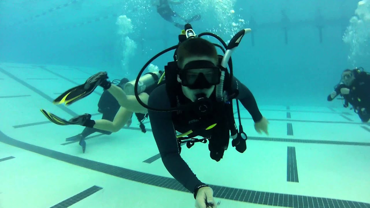 SCUBA Pool Fun - YouTube