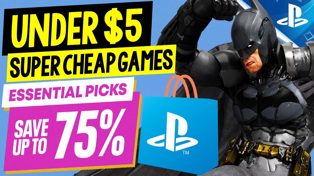 13 GREAT PSN Game Deals UNDER $5! PSN Essential Picks Sale SUPER CHEAP ...