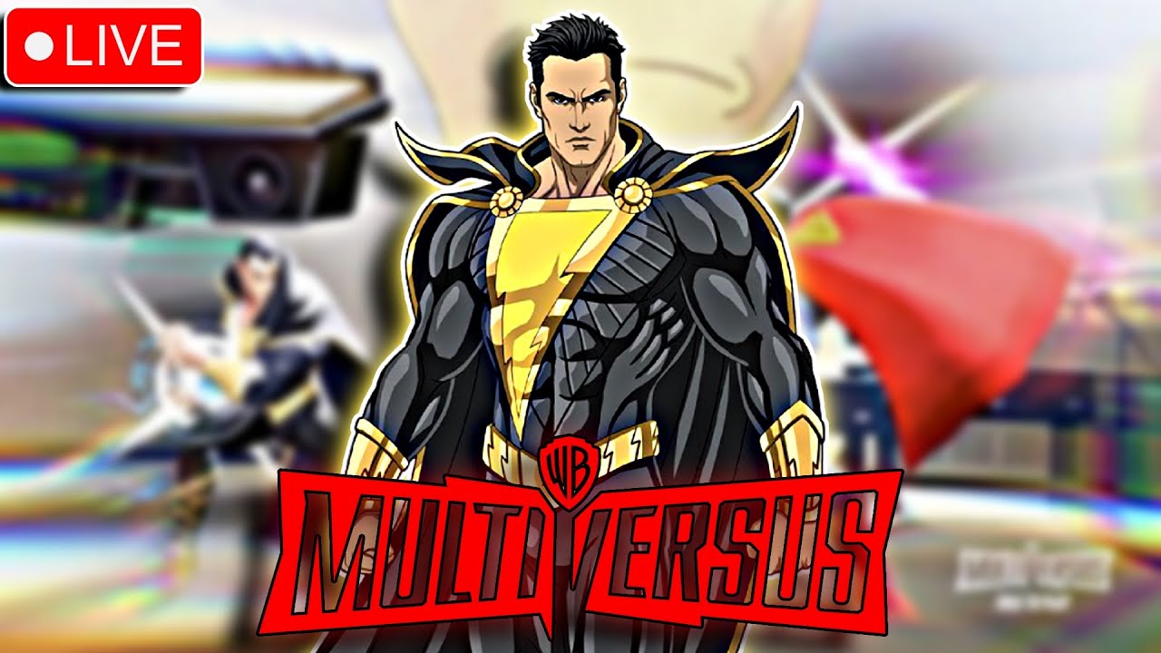 BLACK ADAM IS SOOOO TUFF.....(MultiVersus) - YouTube