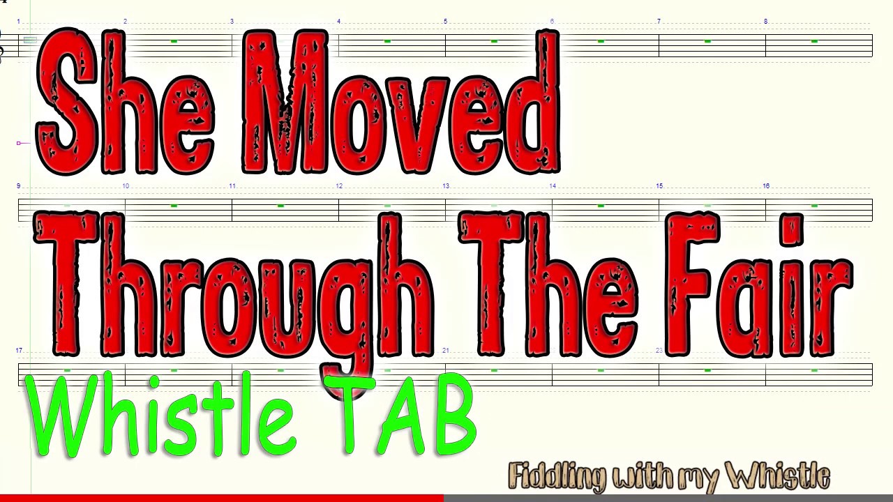 She Moved Through The Fair - Waltz - Folk Tune - Tin Whistle - Play ...