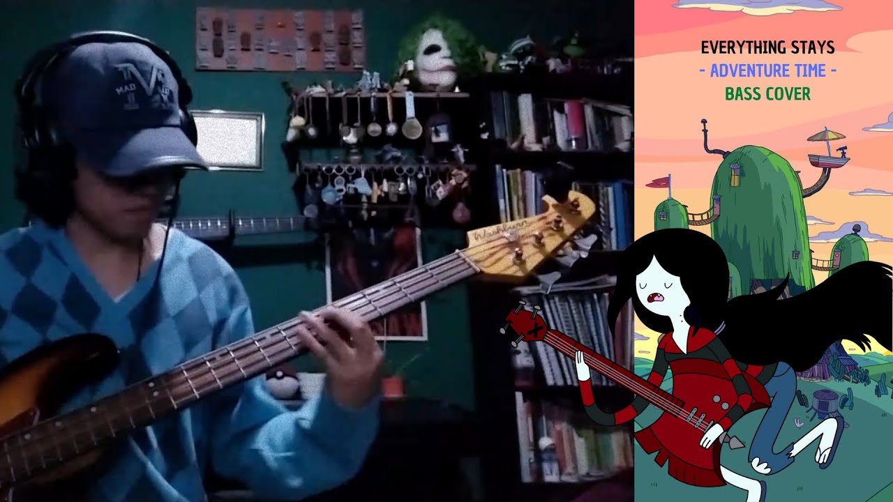 Adventure Time - Everything Stays - (Bass Cover) - YouTube