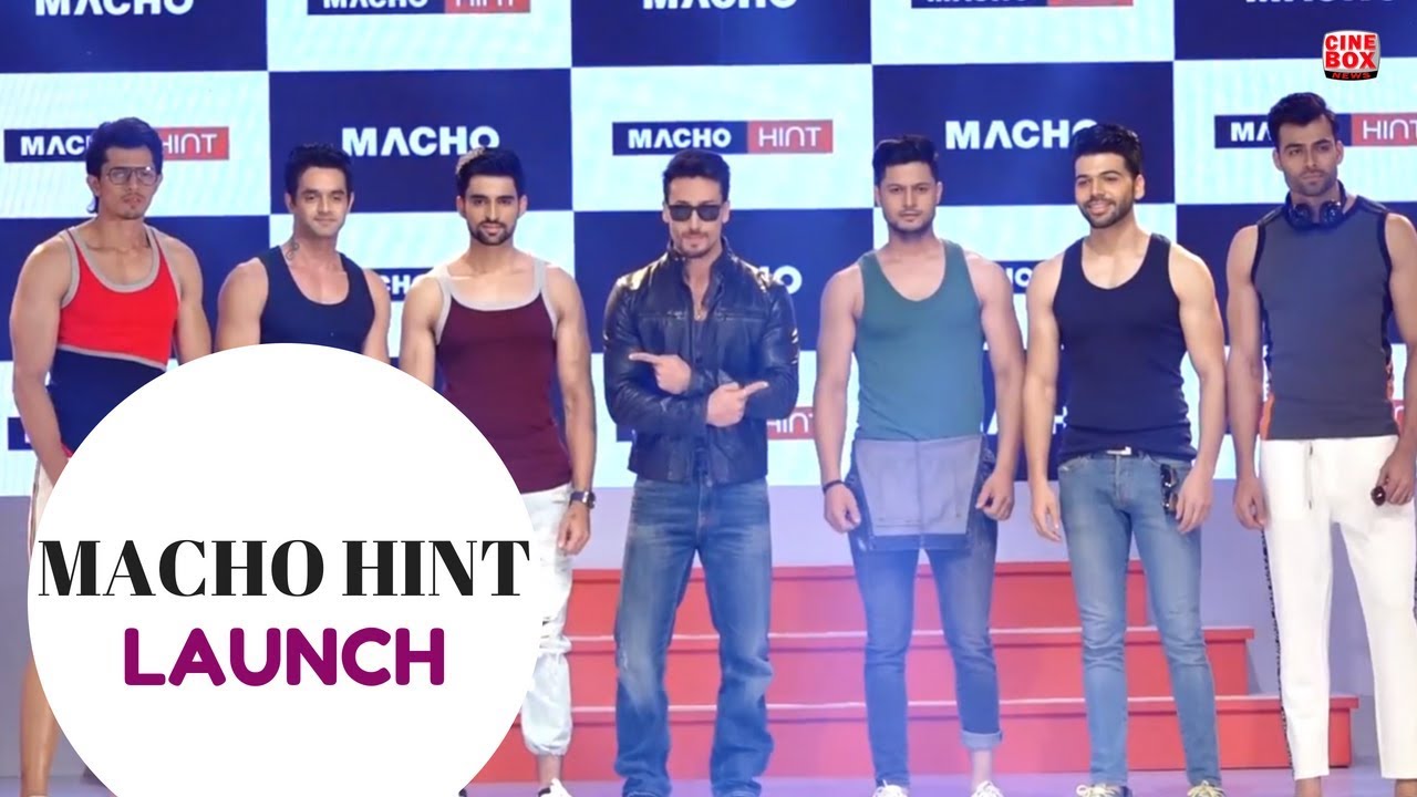 Tiger Shroff at the Launch Of 'Macho Hint' - YouTube