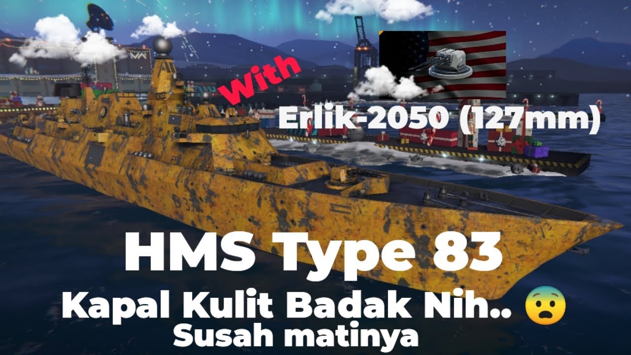 HMS TYPE 83 - SIGANTENG BERKULIT TEBAL, AIR DEFENCE NYA YAHUD CUY ...