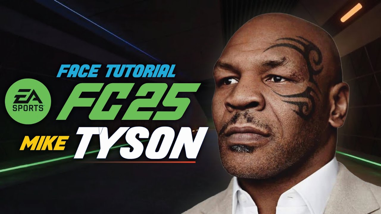 EA FC 25 | How to create Mike Tyson in Career Mode and Clubs? Face ...