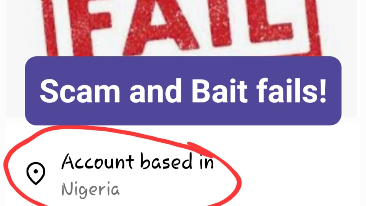 Long video of scam and bait fails! - YouTube