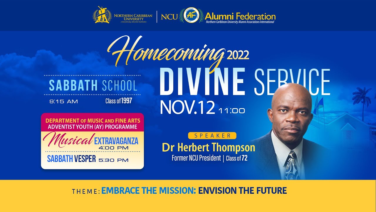 NCU HOMECOMING 2022 | Sabbath School and Divine Service | Northern ...