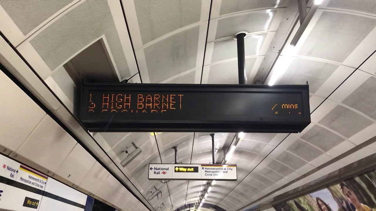 Northern Line | Dot Matrix Indicators - YouTube