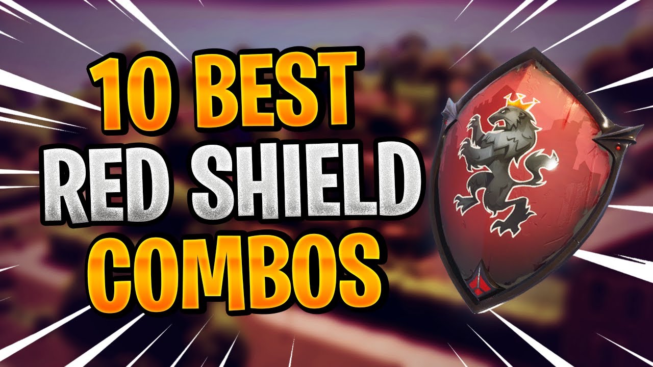 10 Best RED SHIELD Combos YOU NEED TO TRY!! - YouTube
