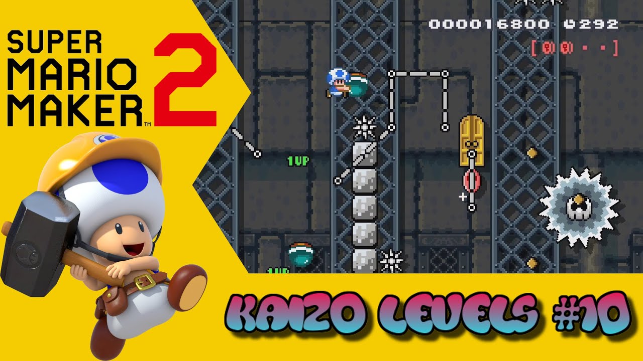 Mario Maker 2 Kaizo Levels #10 - YouTube