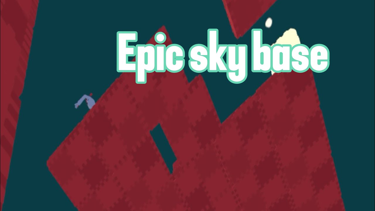 Epic sky base in yeeps hide and seek - YouTube