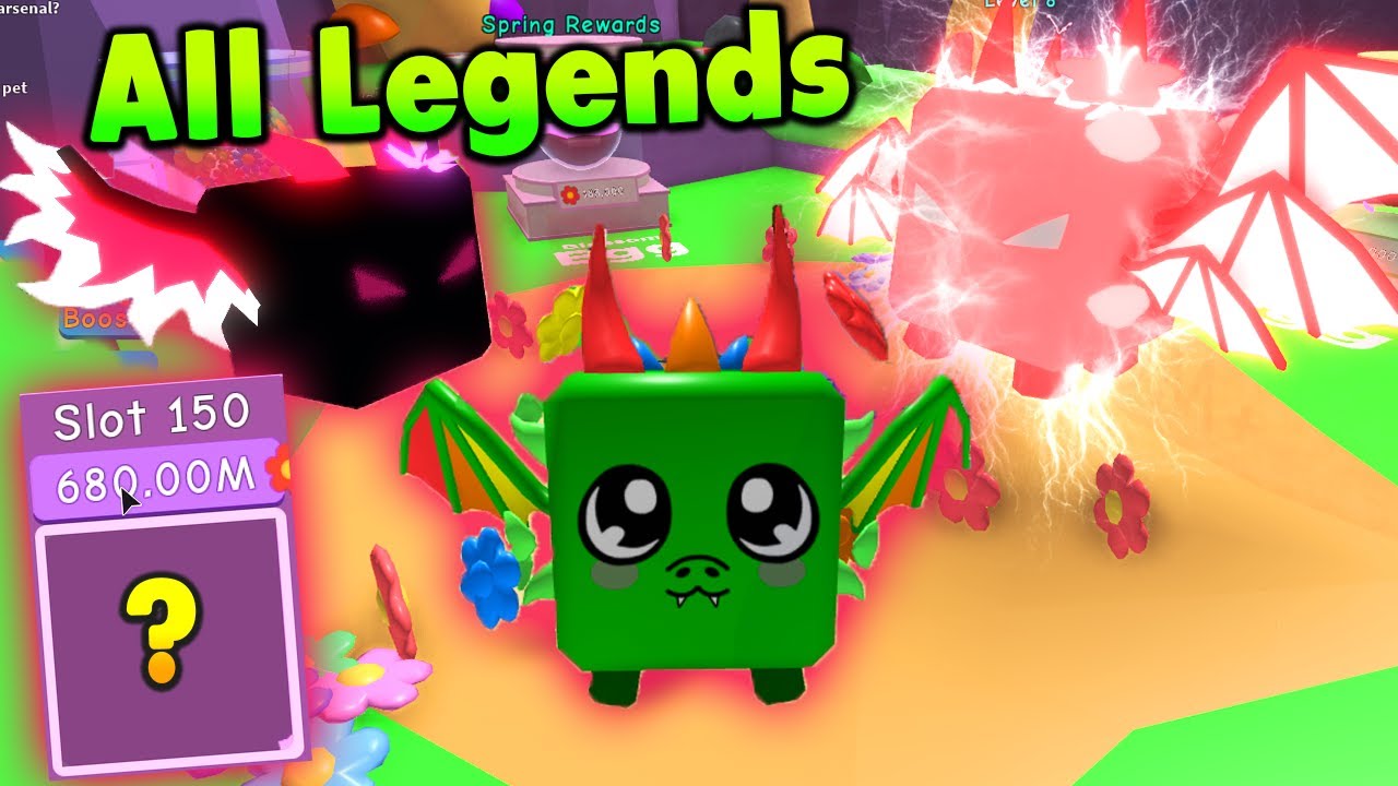 Got All Legendary pets & Tier 150 Reward in Roblox Bubble Gum Simulator ...