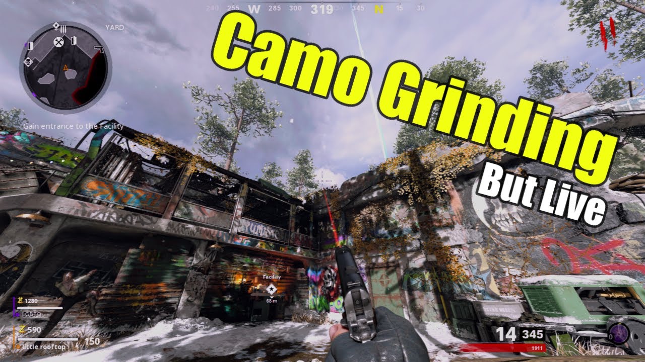 Camo Grinding W/Xxlondon09xX | LIVE - YouTube