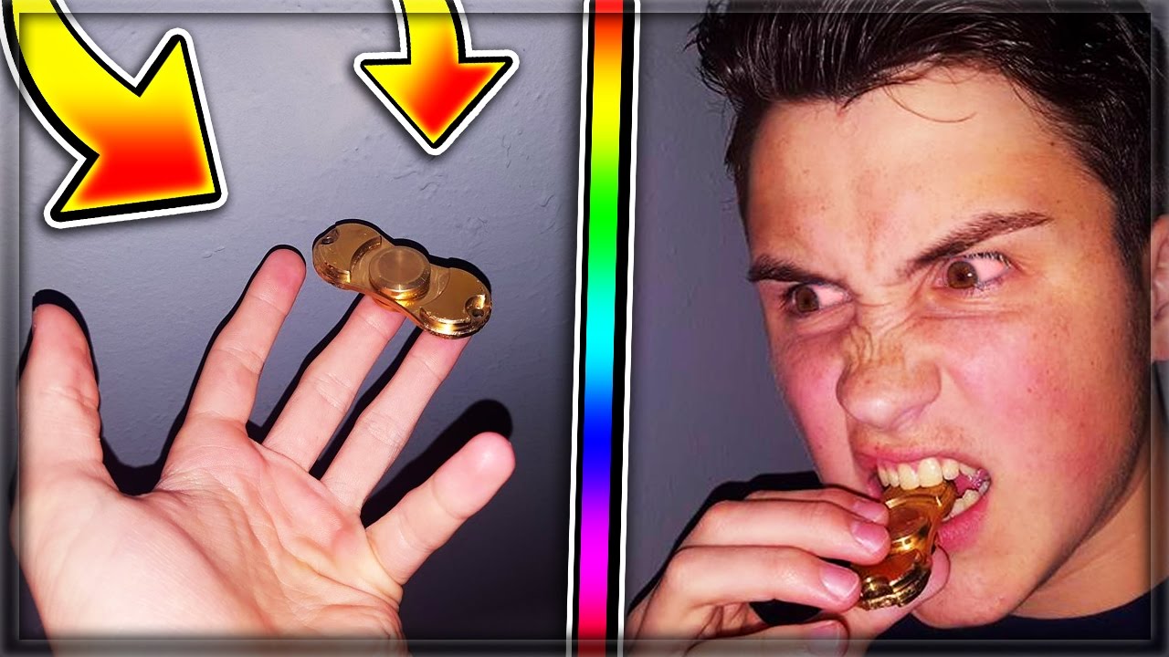 INDESTRUCTIBLE FIDGET SPINNER - *Gold Fidget Spinner* - YouTube