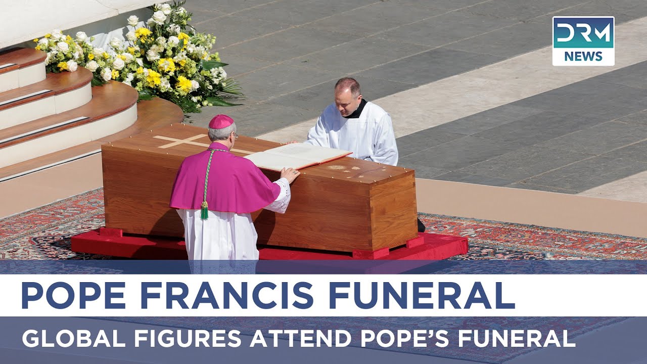 Pope Francis funeral service at the Vatican | DRM News | AK1B - YouTube