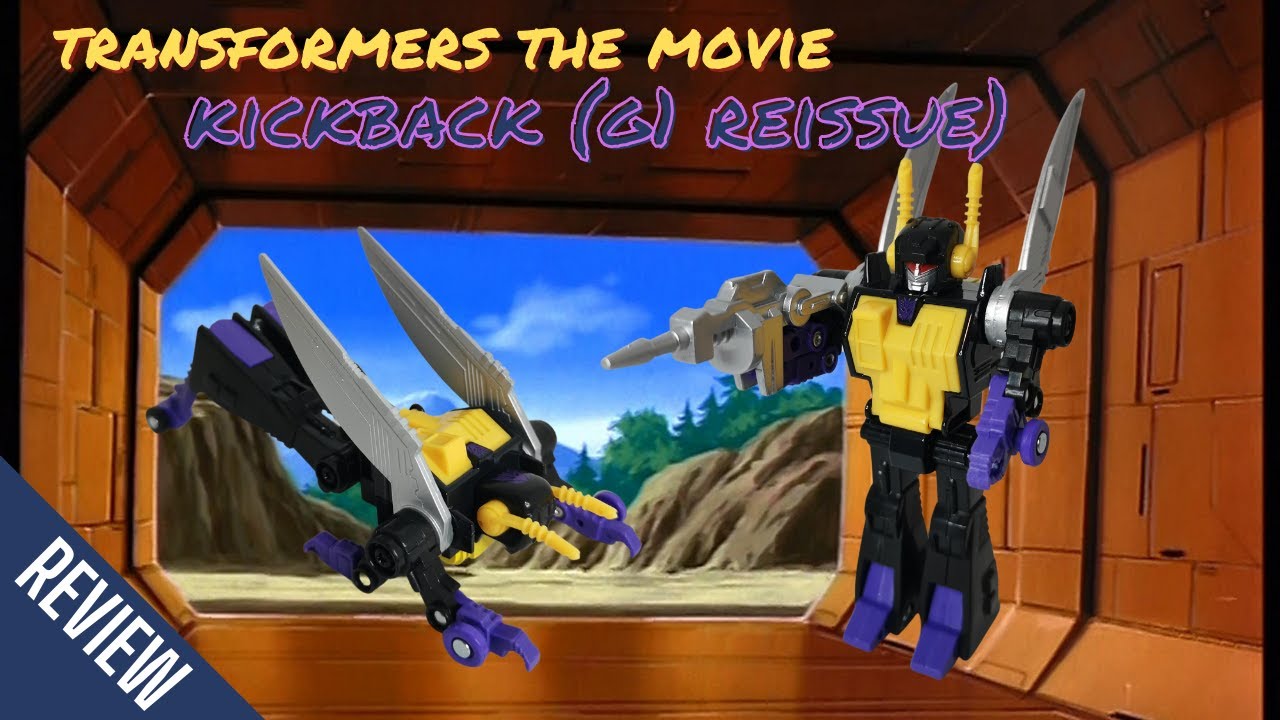TRANSFORMERS THE MOVIE: G1 REISSUE - KICKBACK - YouTube