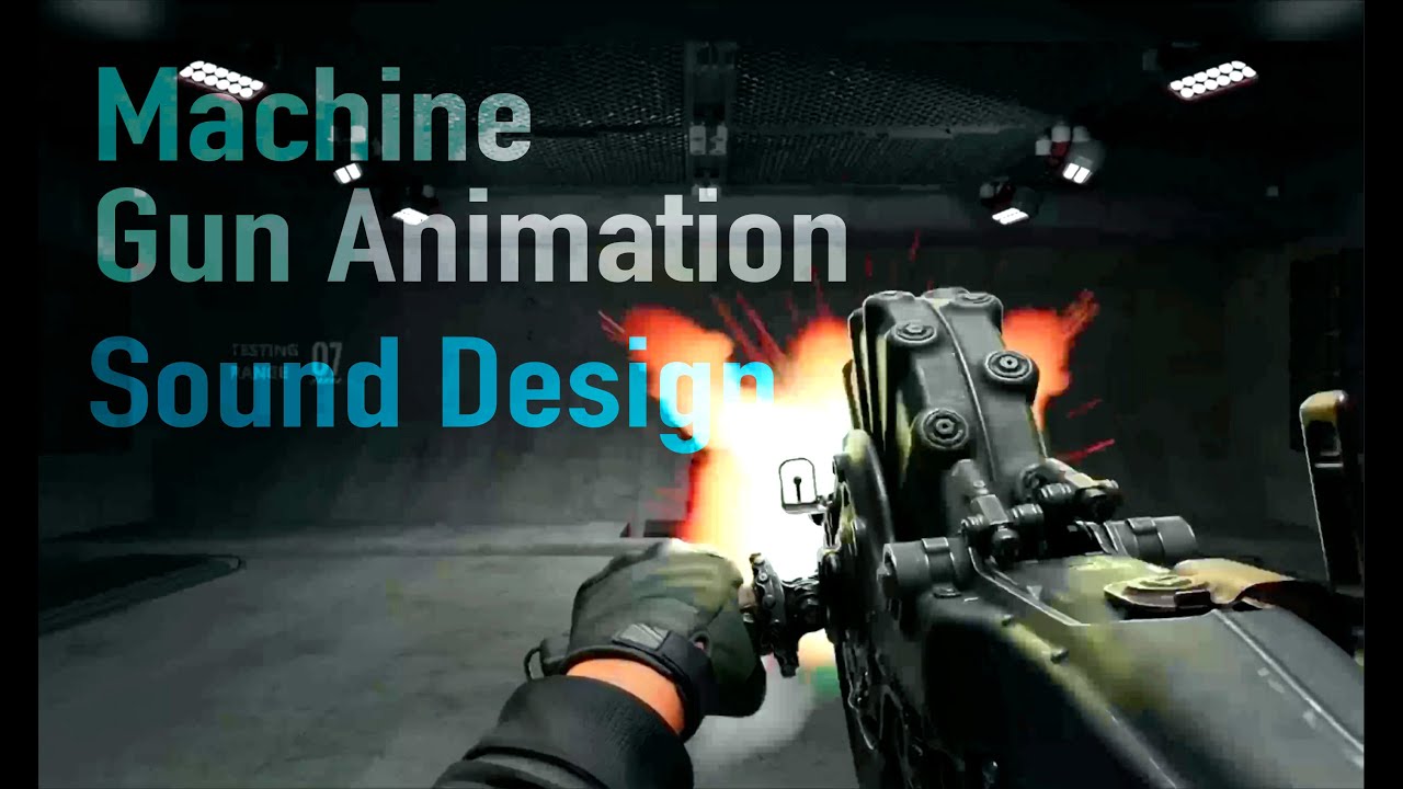 Weapon. Animation Sound Design - YouTube