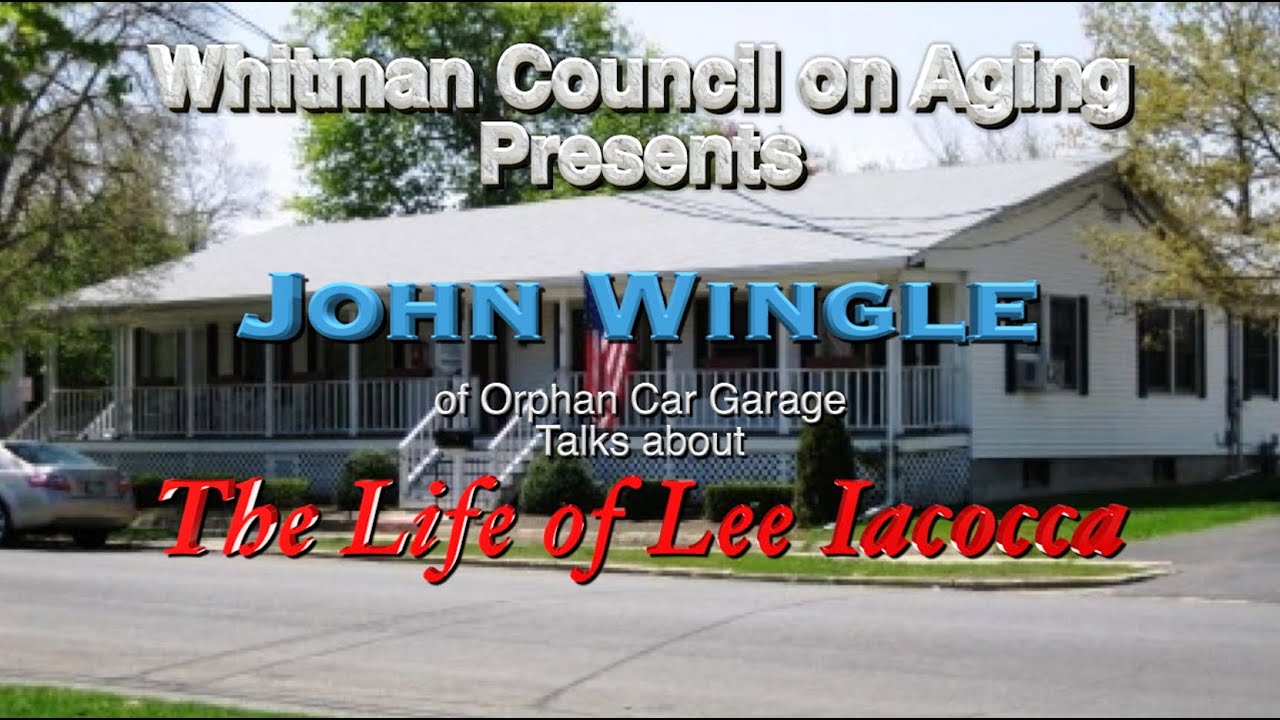 Whitman COA presents John Wingle on Lee Iacocca - YouTube