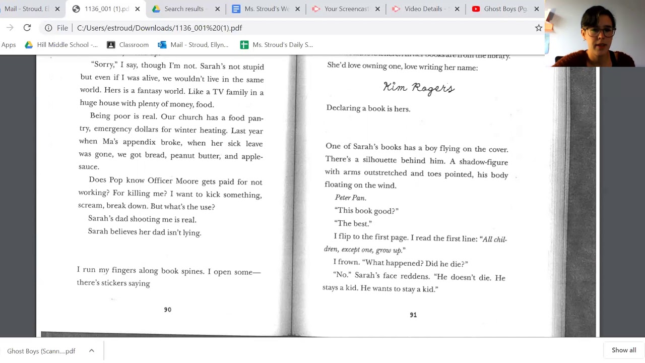 Ghost Boys 85-103 - YouTube