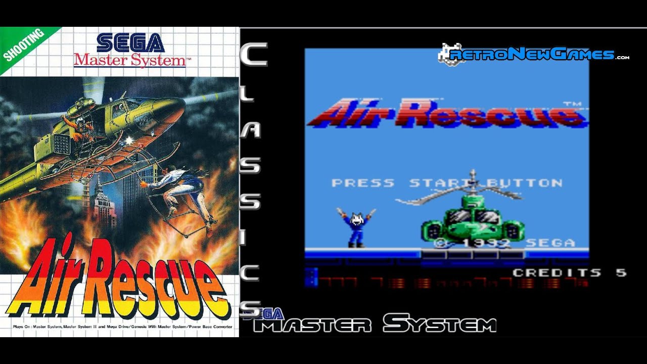 Clásicos RetroNewGames: Air Rescue - Master System - YouTube