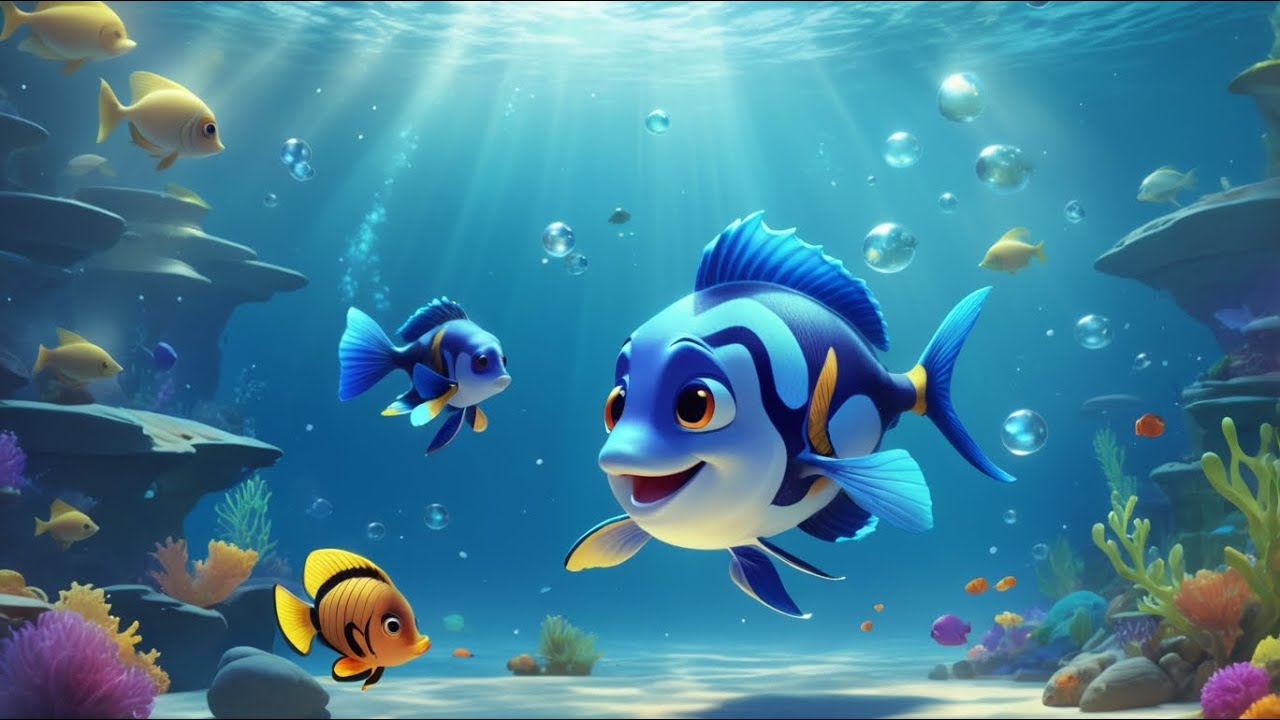Le Petit Poisson Gentil 🐟 Chanson Pour Enfants - YouTube