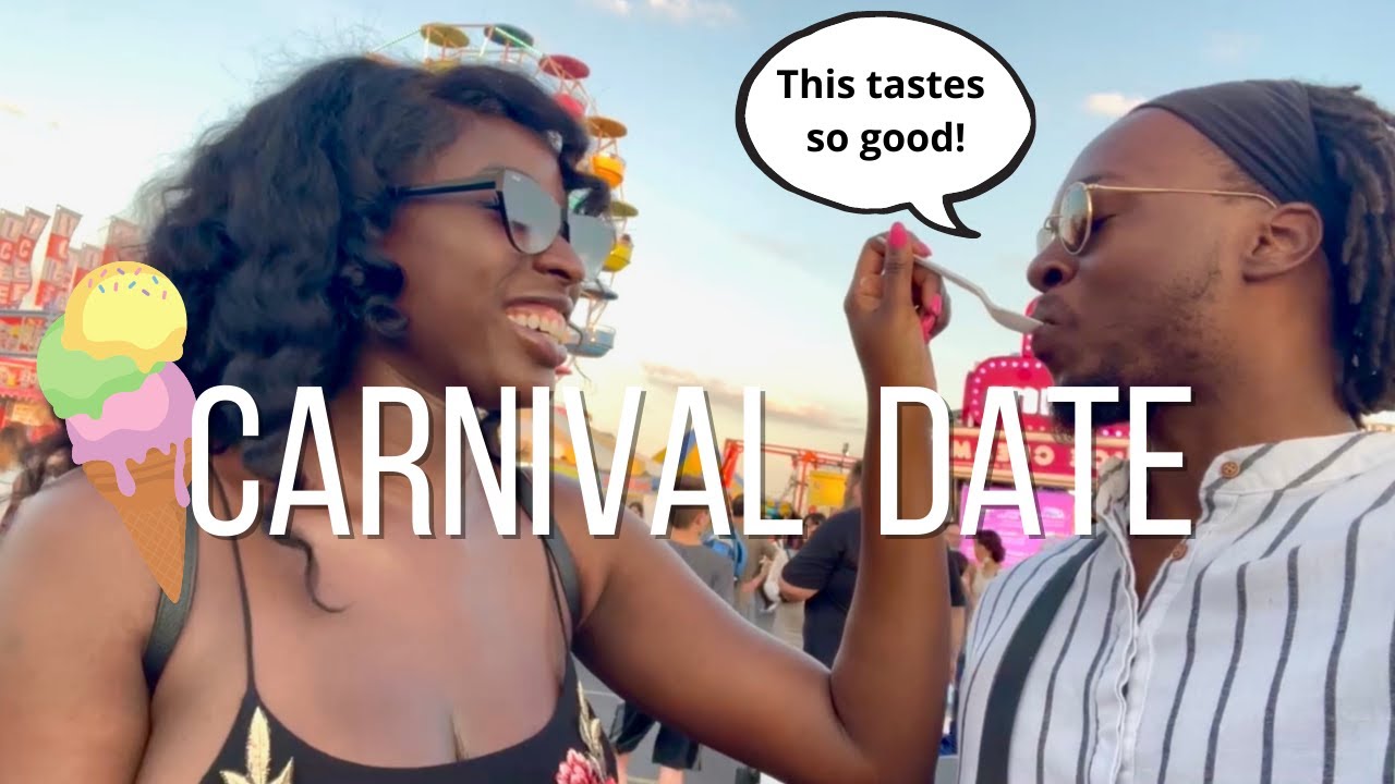 FUN date at the state fair! | Carnival rides, games and food - YouTube