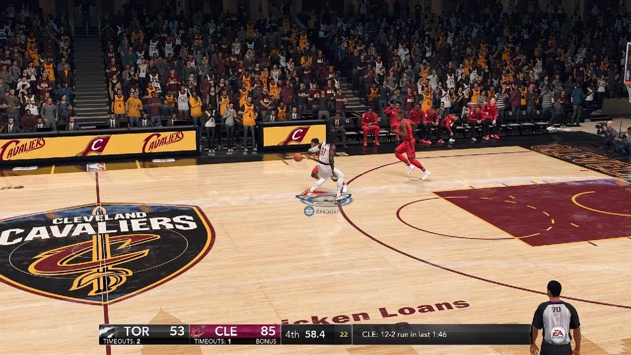 NBA LIVE 18 gameplay part 2 the last two minutes of the last game ...