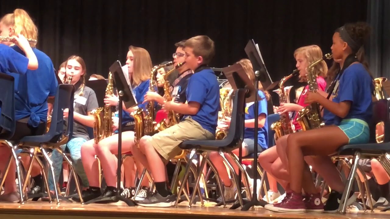 Alex’s Summer Band Camp Concert - YouTube