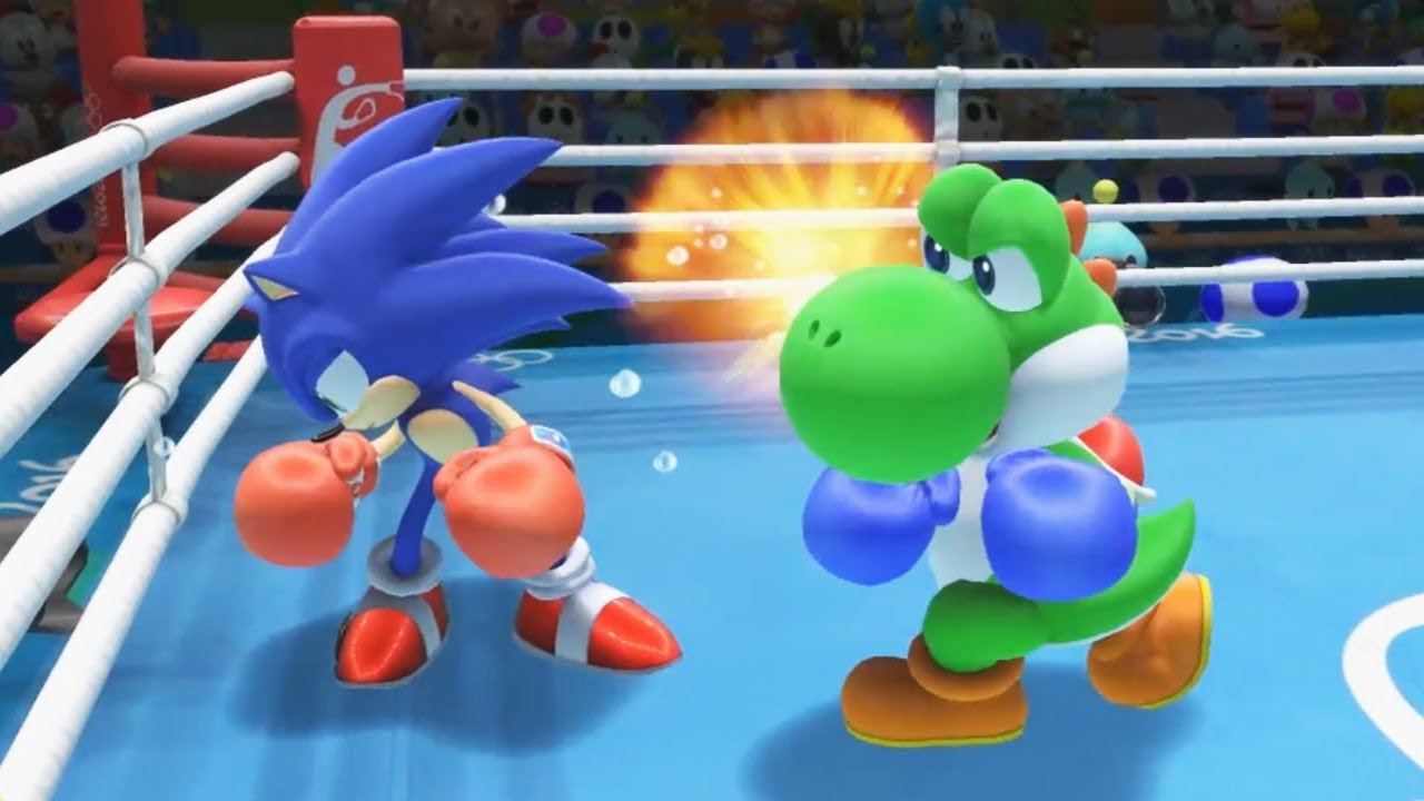 Mario & Sonic At The Rio 2016 Olympic Games Boxing #67 - YouTube