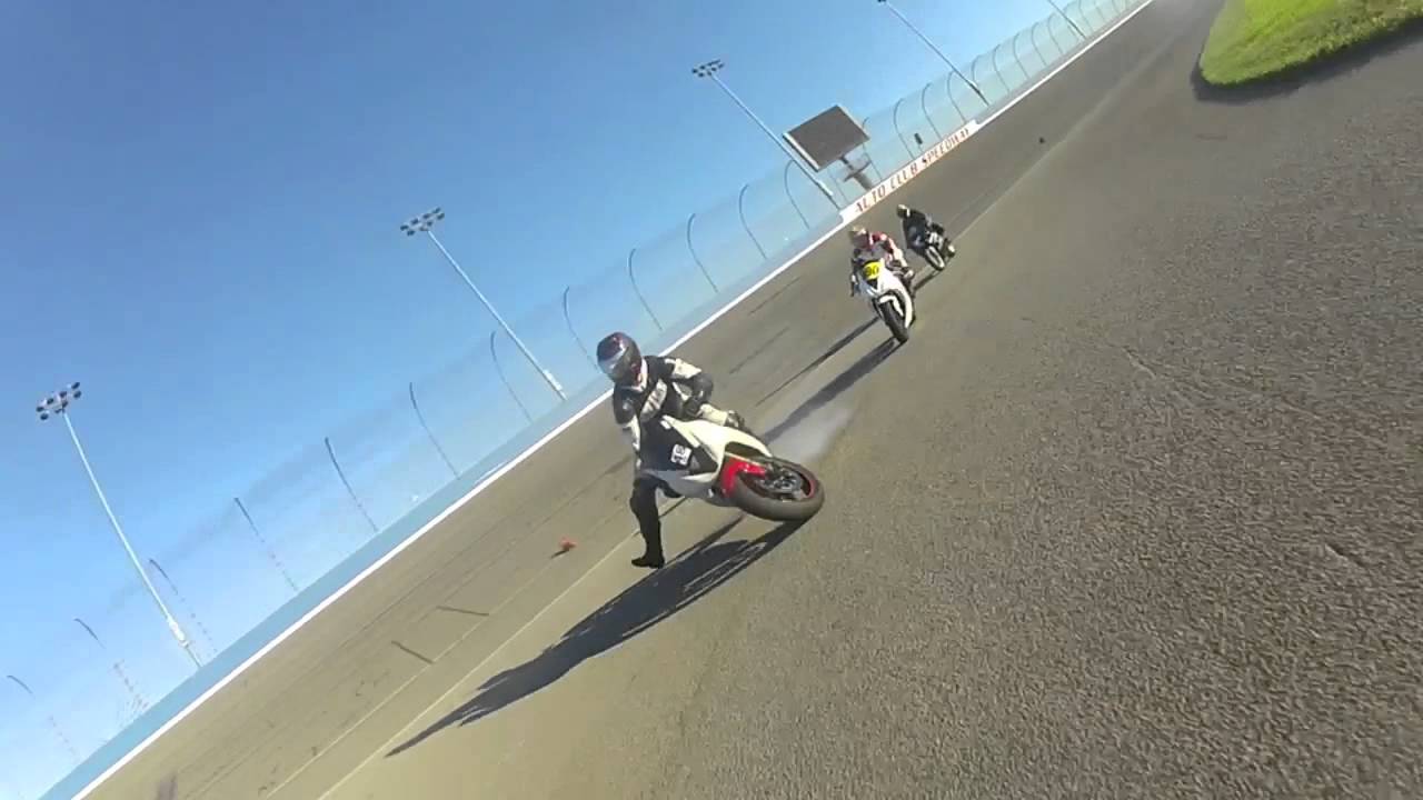 Auto Club Speedway Motorcycle Highside Crash - YouTube
