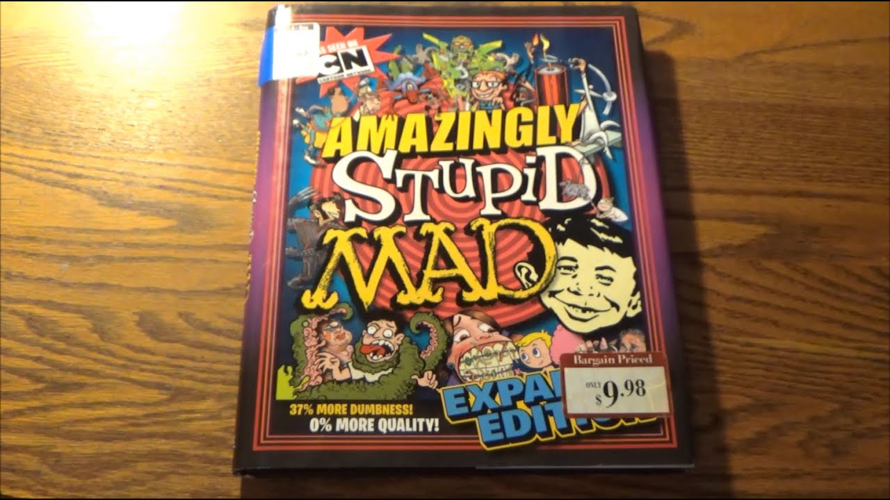 Don't Get Mad. Get Madder! - Amazingly Stupid Mad Book (Expanded Edition) - YouTube