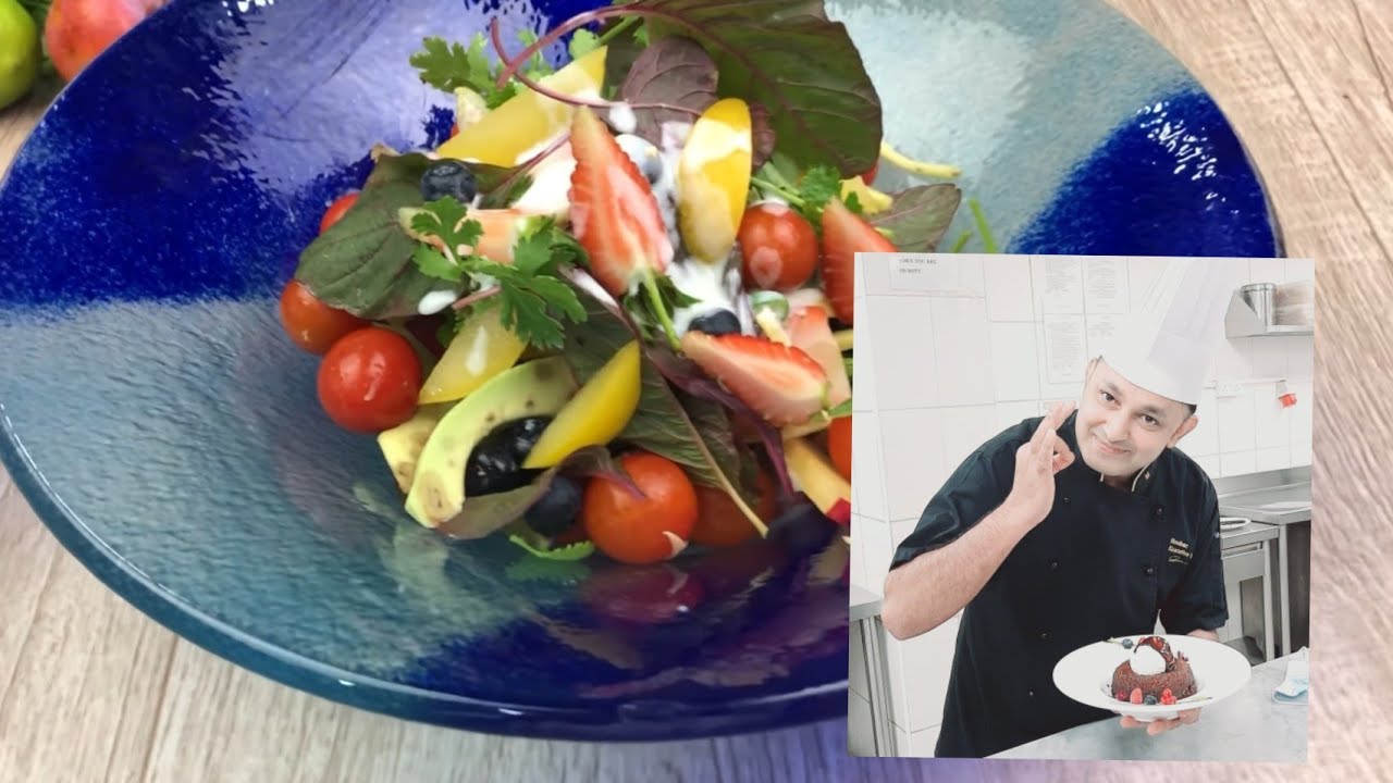 Exotic Healthy Salad - YouTube
