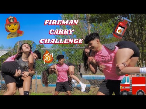 FIREMAN CARRY CHALLENGE!!! - YouTube