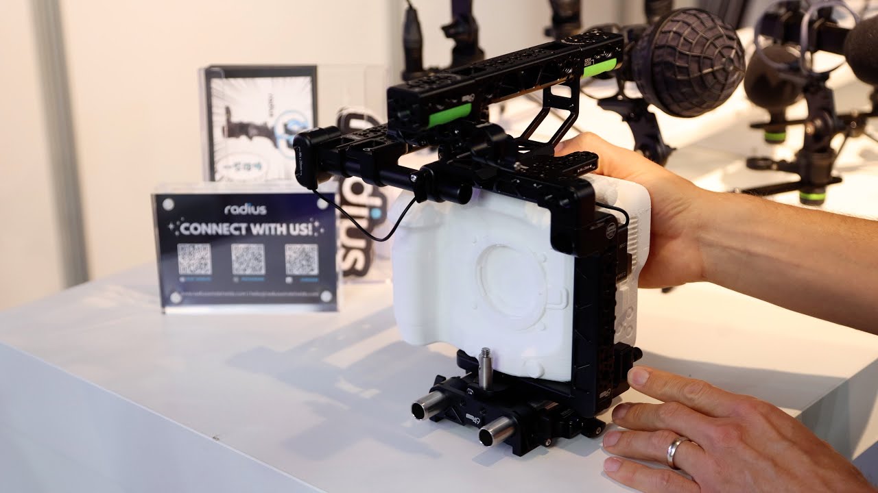 Mid49 Canon C80 camera cage IBC 2024 - YouTube