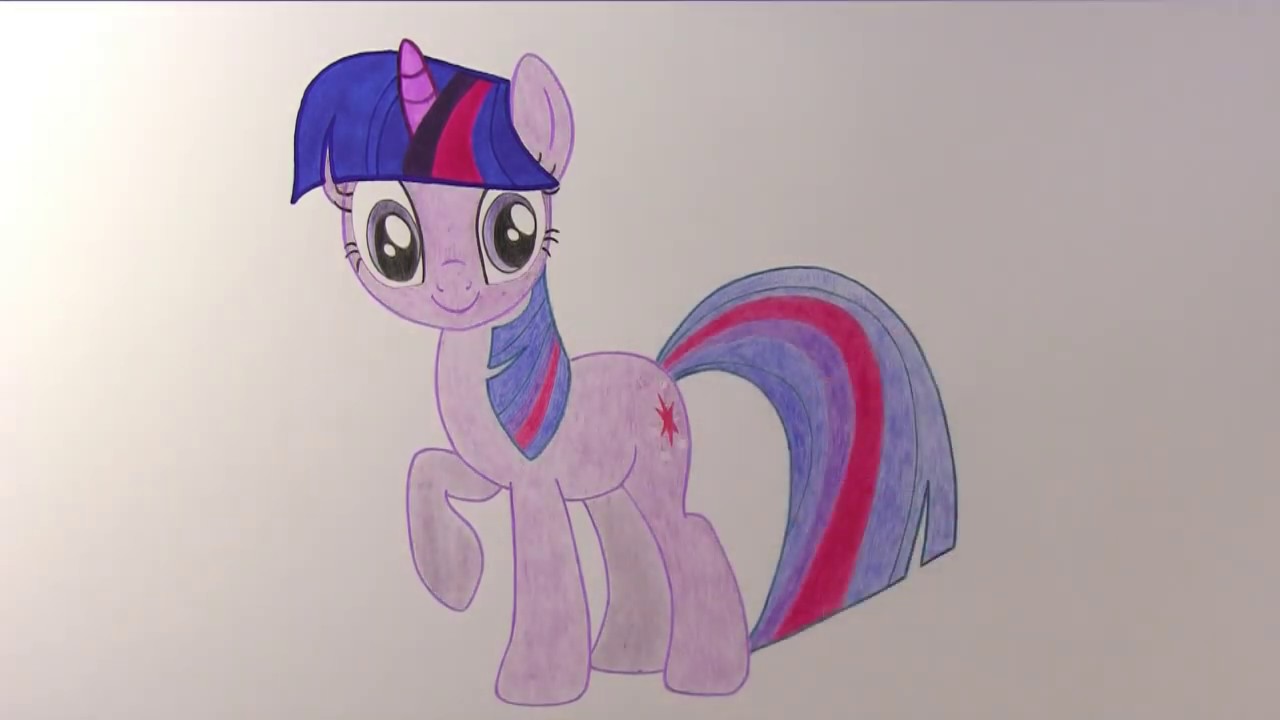 How for Kids | How to Draw Twilight Sparkle - YouTube