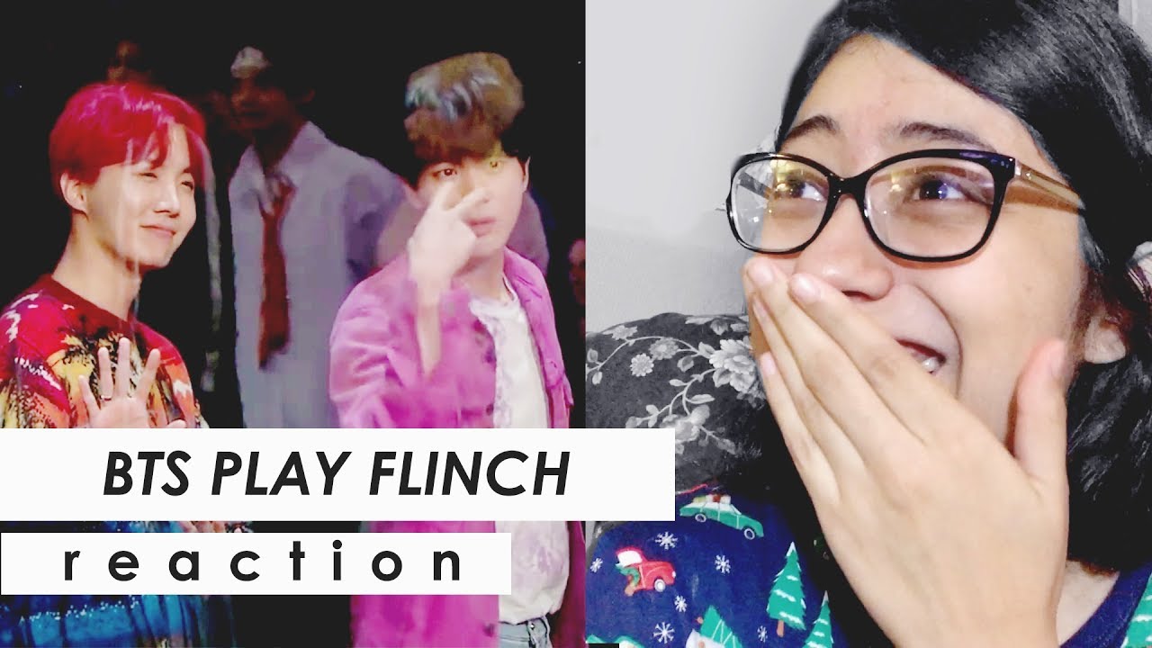 Flinch w/ BTS The Late Late Show With James Corden Reaction || POOR ...