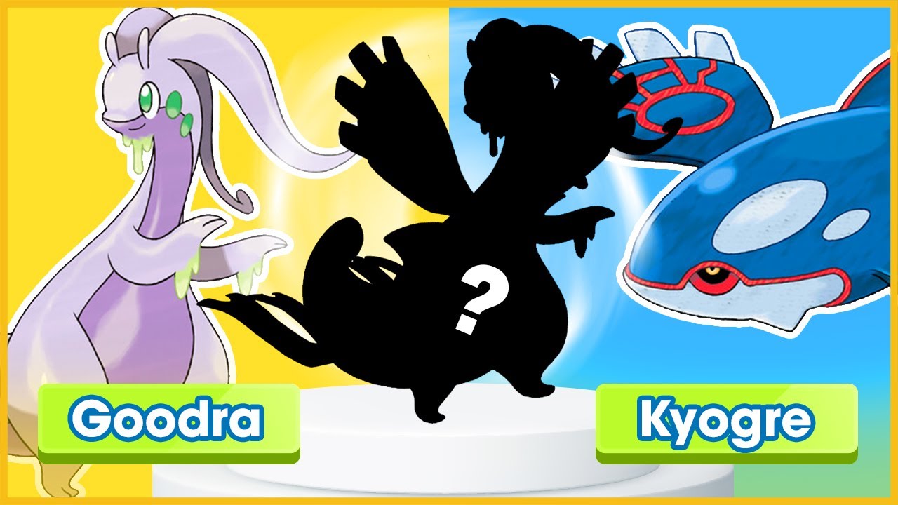 Pokemon Fusion | Goodra + Kyogre | pokemon infinite fusion challenge ...