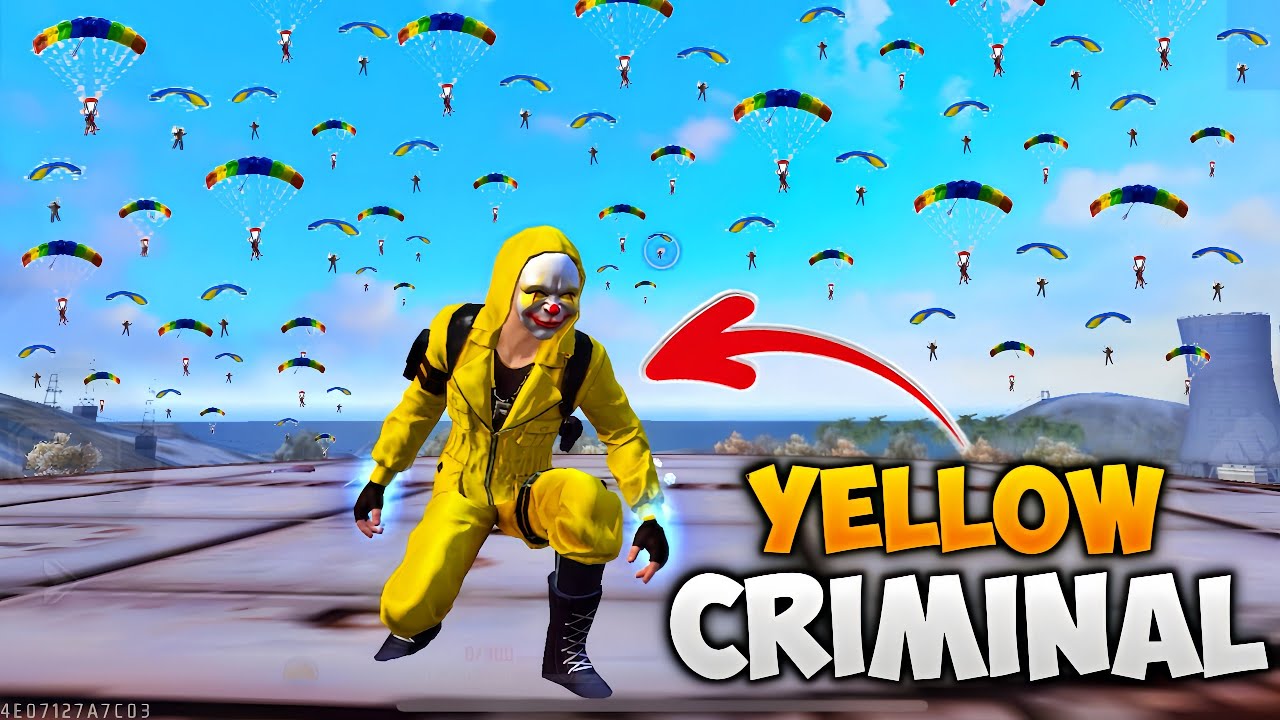 🔥MY FIRST GAMEPLAY WITH MY FAVOURITE YELLOW CRIMINAL BUNDLE 🔥SOLO VS ...