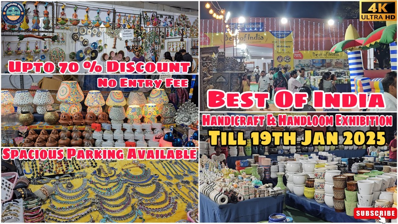 Best of India Handicraft & Handloom Exhibition in Bengaluru | Upto 70% ...